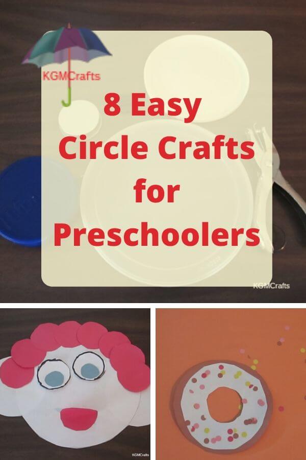 Simple Circle Crafts for Preschoolers