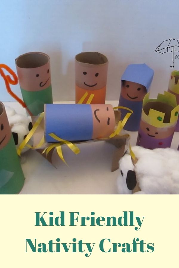 Christmas Nativity Crafts for Kids - Easy and Fun
