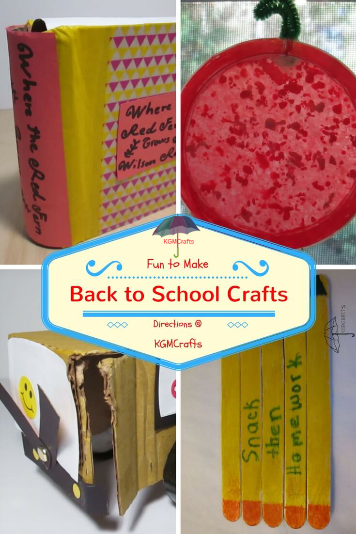 Simple Back to School Crafts