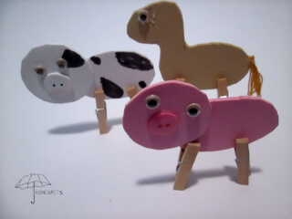 Easy Clothespin Crafts for Kids