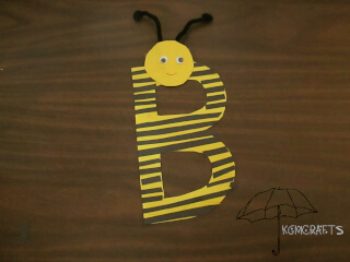 8 Letter B Preschool Crafts