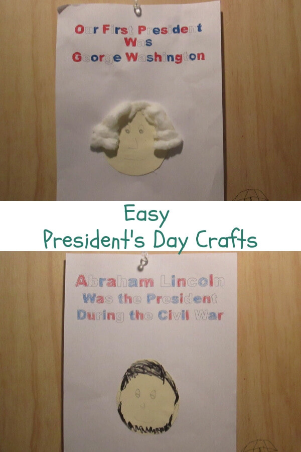 Easy President's Day Crafts for Kids